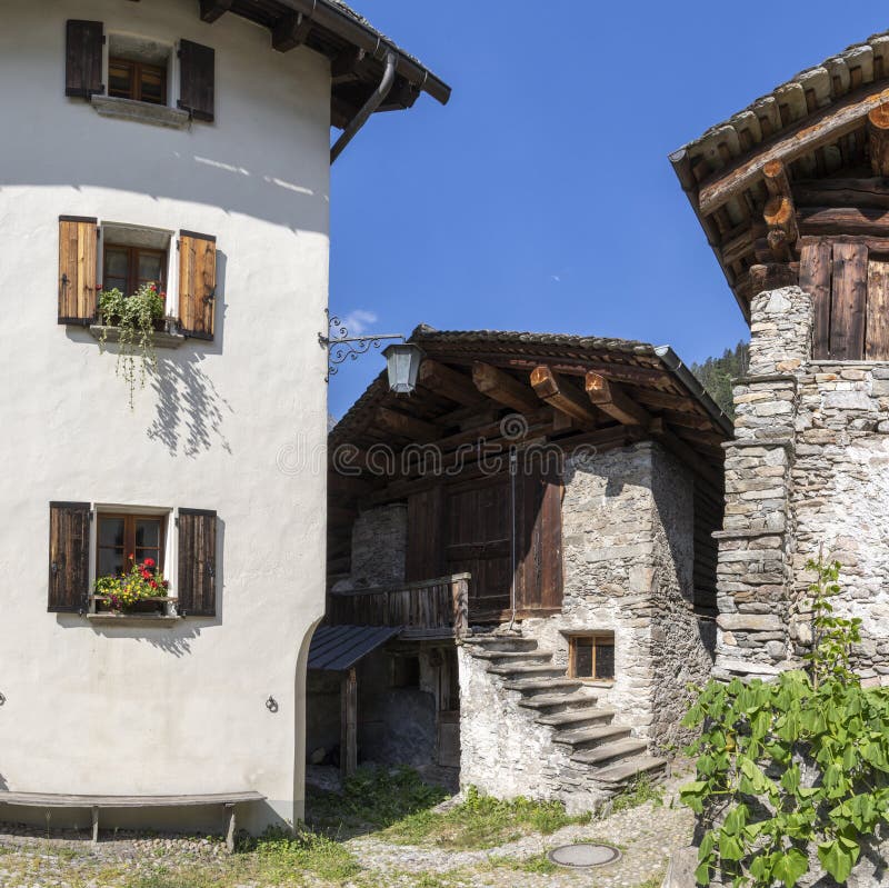 The Rural Architecture of Bondo Village in the Bregaglia Range ...