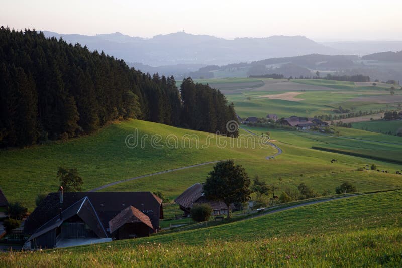 Rural area stock image. Image of mountain, grass, rural - 65023341