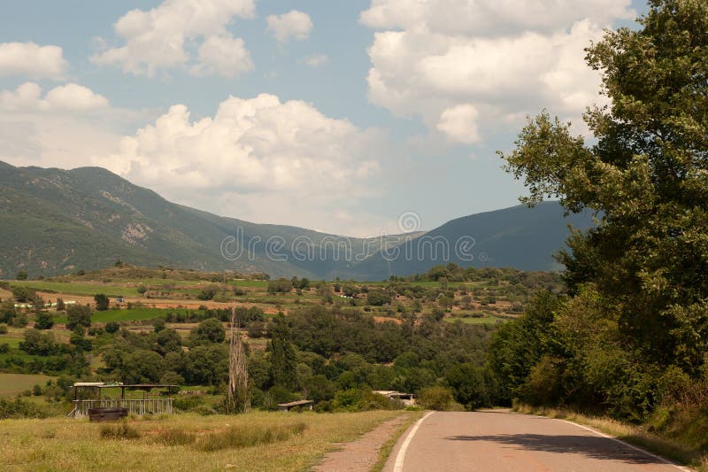 Rural Area Costa Brava Catalonia Spain Stock Photo - Image of travel ...
