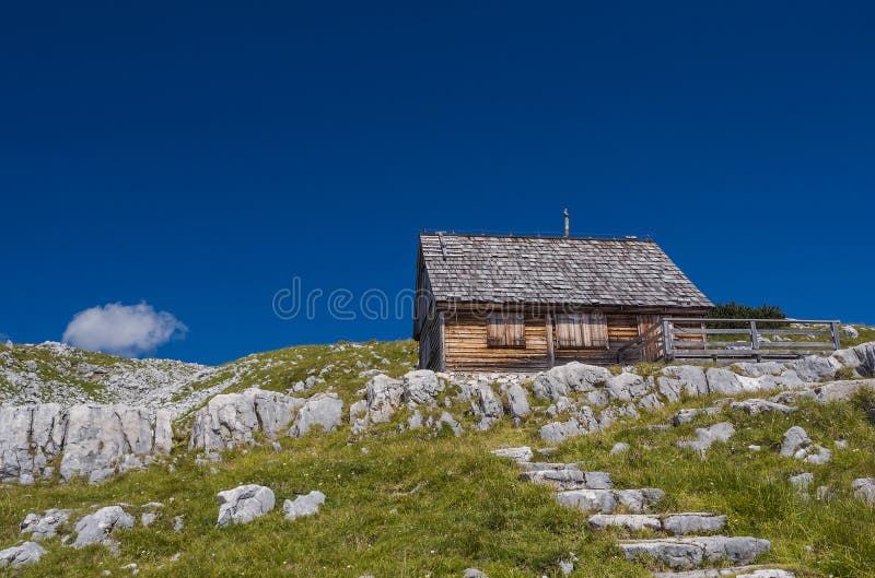 Rural Authentic House in the Mountains in Austria Stock Photo - Image ...