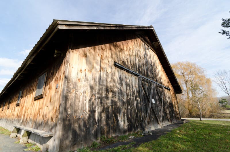 Barn side stock photo. Image of roof, bright, side, barn - 47967042