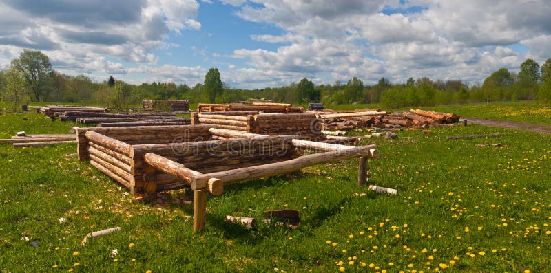 Rural construction stock image. Image of road, exterior - 19590571