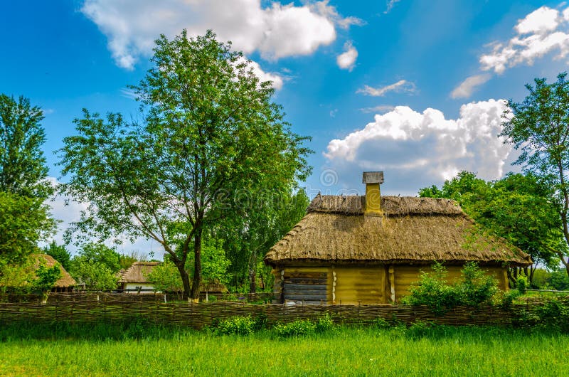 Rural cottage stock image. Image of nature, tranquility - 11137089