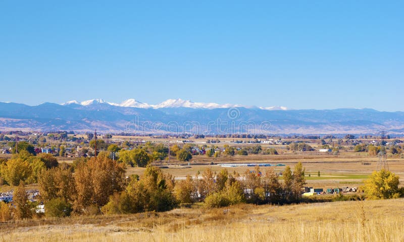Rural Countryside in Colorado Stock Photo - Image of serene, colors ...