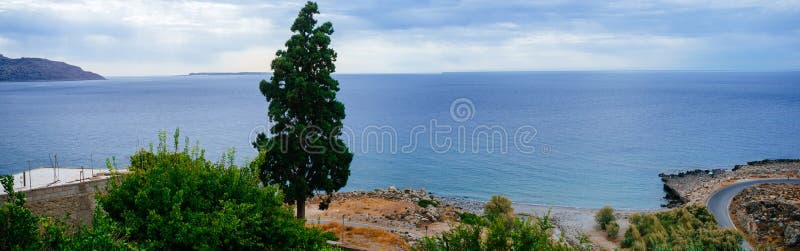 Rural Crete -Kapsa Monastery 2 Stock Image - Image of settlement, kapsa ...