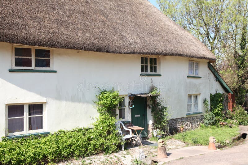 Rural Devon Cottage, England Stock Photo - Image of devon, cottage ...