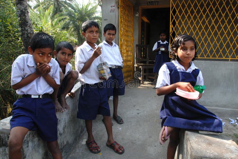 Rural Education in India editorial stock image. Image of young - 23626654