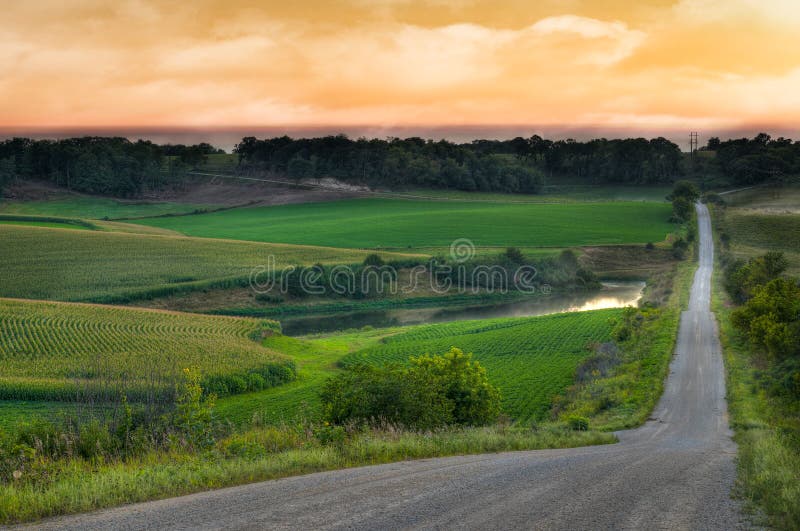 Roller Coaster Road stock photo. Image of landscape, road - 12754154