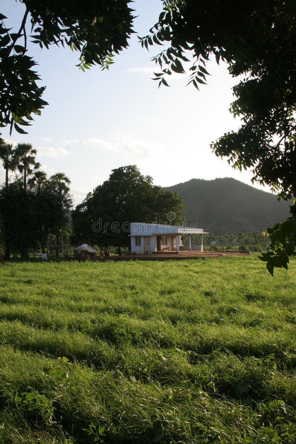 Rural farm house stock image. Image of india, agriculture - 573117