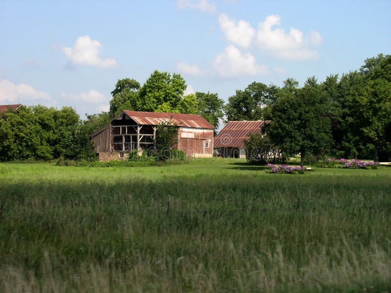 Rural Farmstead stock image. Image of midwest, quaint - 1022915