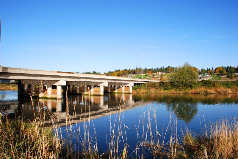 Rural Highway bridge stock image. Image of mountain, spring - 6847413