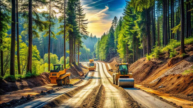 Rural Highway Expansion Balancing Nature and Infrastructure in a Forest ...