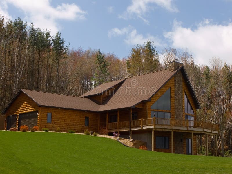 Rural Home stock photo. Image of real, landscape, yard - 5319838