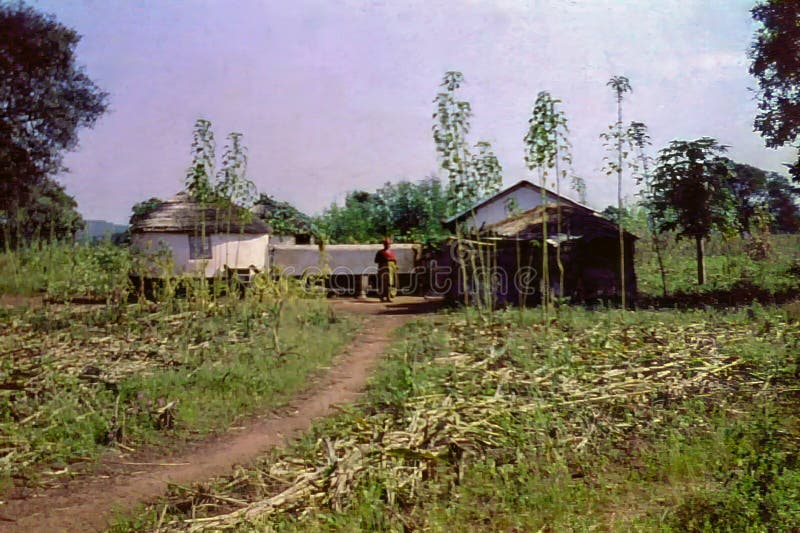 A Rural Home in Ghana, C. 1959 Editorial Stock Photo - Image of 1959 ...