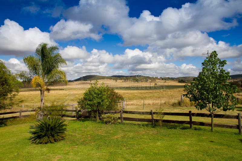 Rural Homestead Country Living. Stock Image - Image of countryside ...