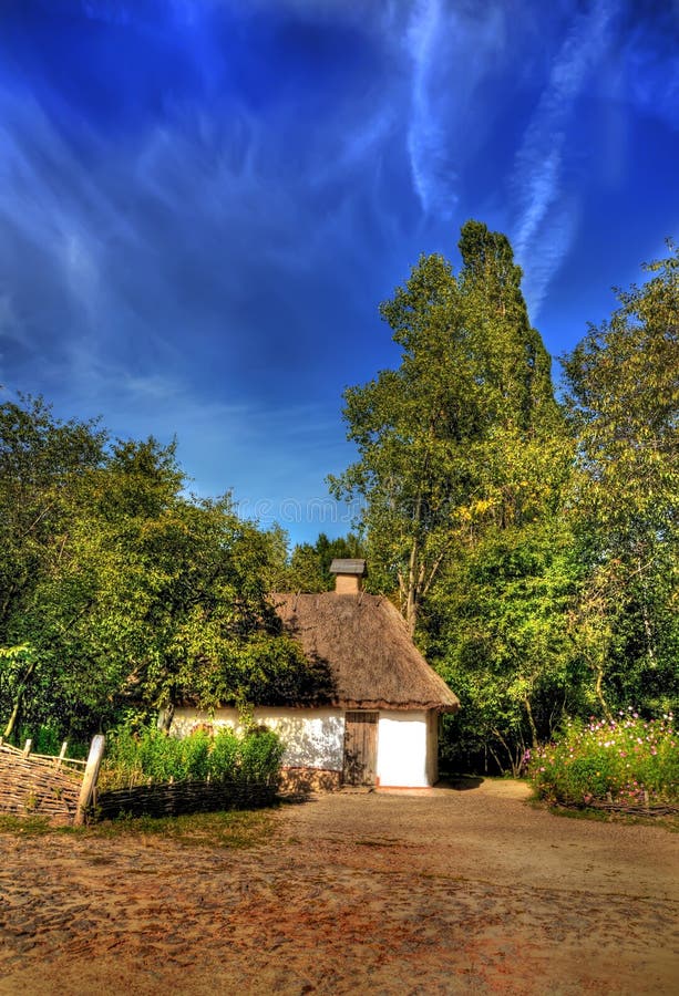 Rural house stock image. Image of clouds, building, home - 16442267
