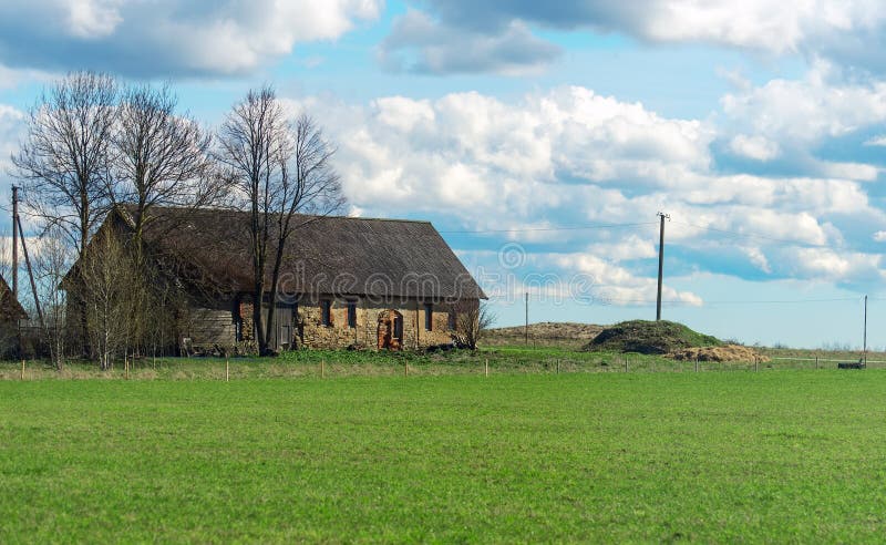 Rural house. stock photo. Image of ancient, antique, countryside - 53914034