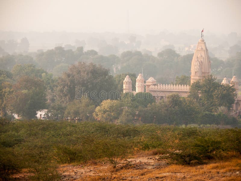 Rural India stock image. Image of temple, scenic, indian - 25974349