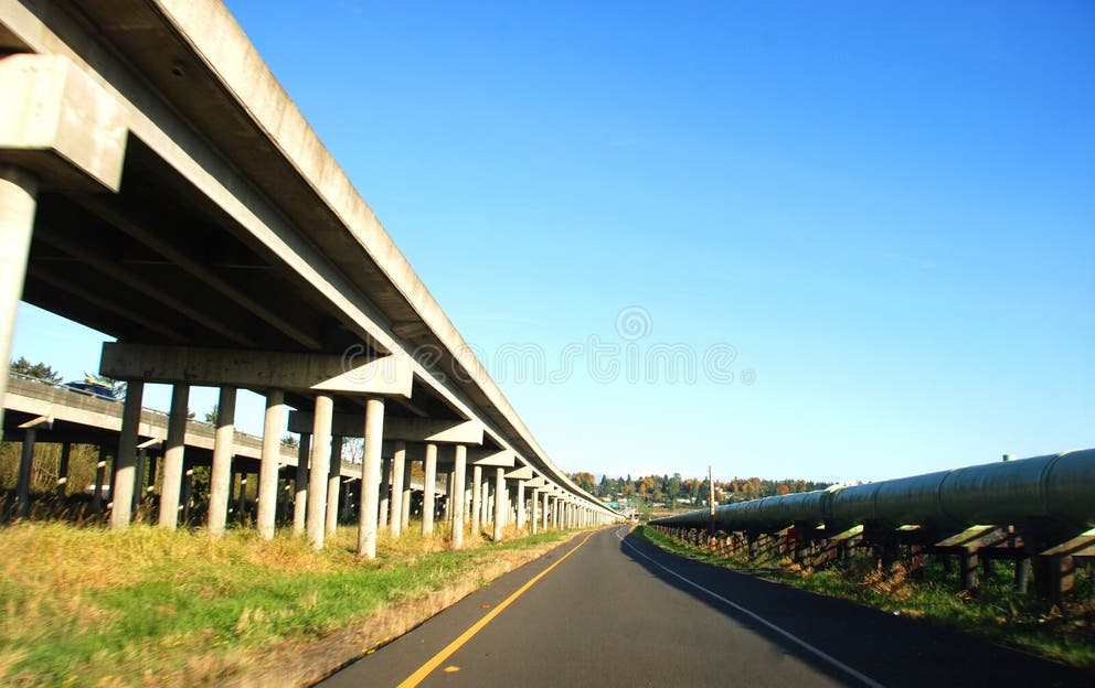 A Rural Interstate Highway stock image. Image of barrier - 6844913