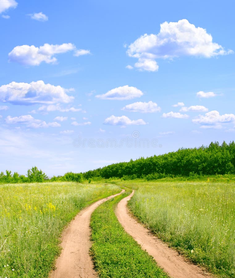 Rural landscape stock photo. Image of pasture, horizon - 20253470