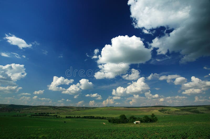 Rural landscape stock photo. Image of rural, space, ecology - 864414