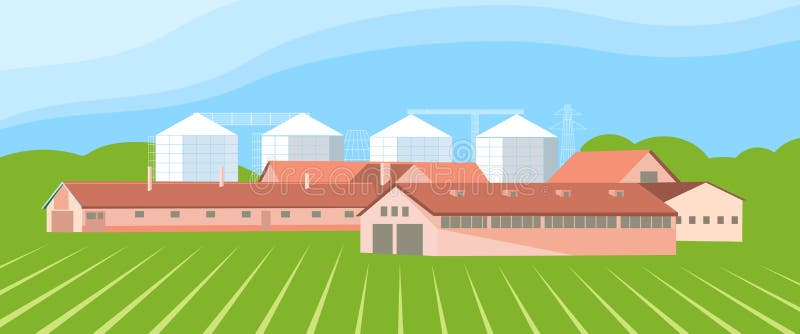 Agricultural Complex Stock Illustrations – 547 Agricultural Complex ...