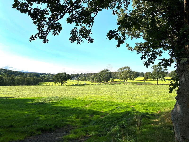 Rural Landscape in, Ripley, Harrogate, UK Stock Photo - Image of ...
