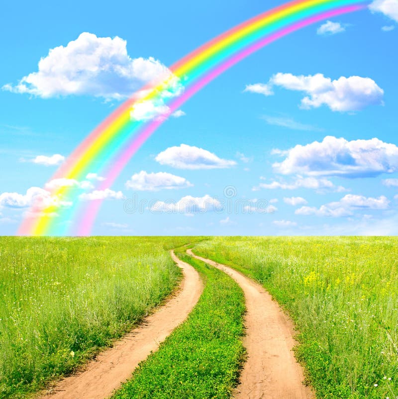 149 Rainbow Road Winding Stock Photos - Free & Royalty-Free Stock ...