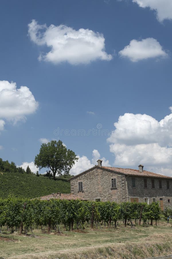 Rural Landscape in Romagna Italy Stock Photo - Image of modigliana ...
