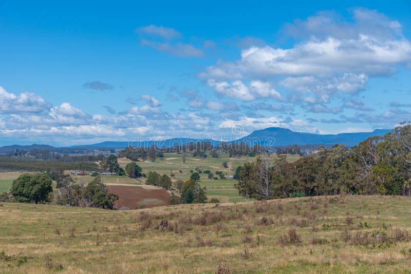 Rural Landscape of Tasmania, Australia Stock Photo - Image of landscape ...