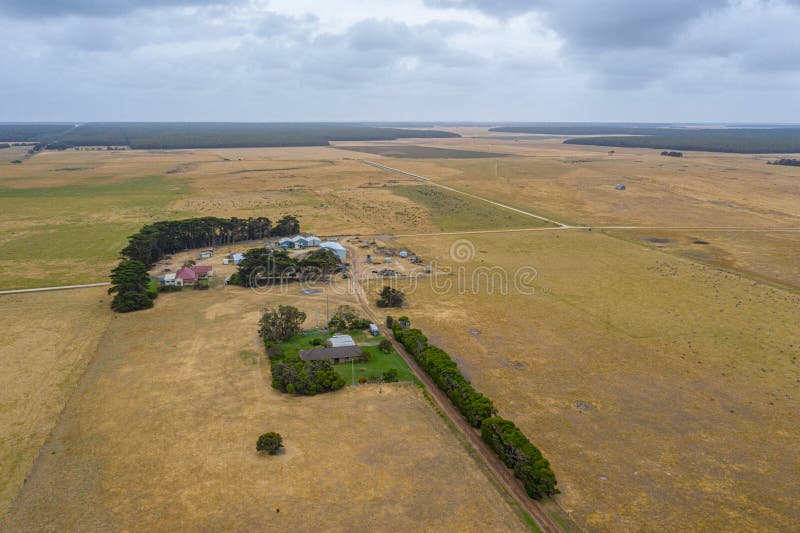 Rural Landscape of Victoria, Australia Stock Image - Image of rural ...