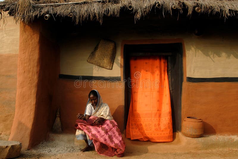 Rural Life in India editorial photo. Image of portrait - 21905886