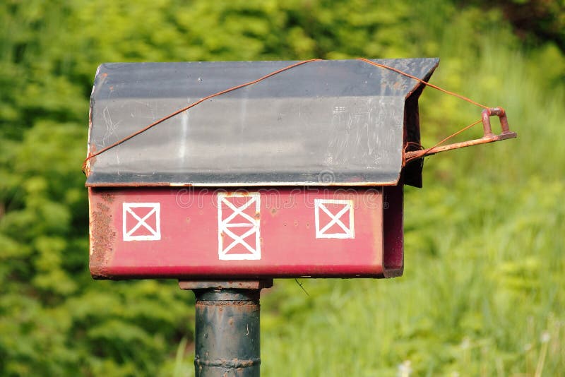 Barn Mailbox stock image. Image of outdoors, mailboxes - 1242775
