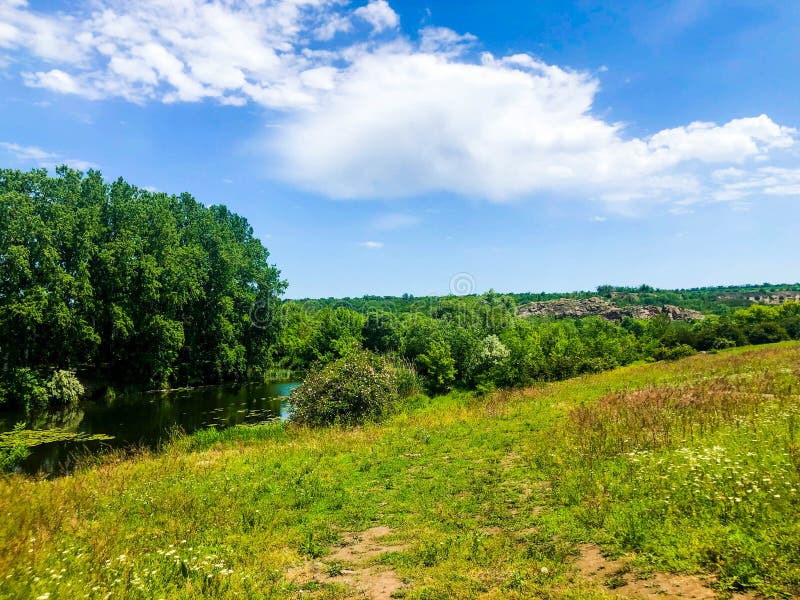 Rural natural landscape stock image. Image of sunny - 197030975