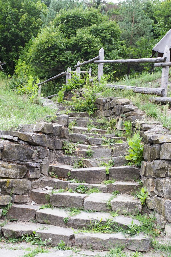 Rural path stock image. Image of road, path, handrail - 110514785
