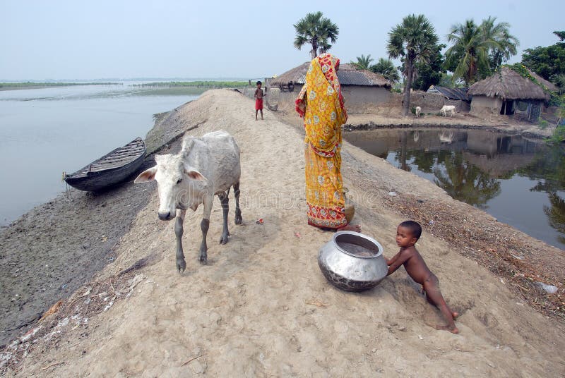 Rural Poverty in India editorial stock photo. Image of life - 21161783