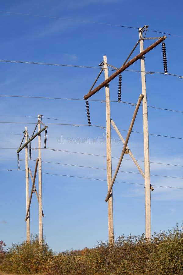 Rural Power Poles stock photo. Image of wire, electrical - 14728084