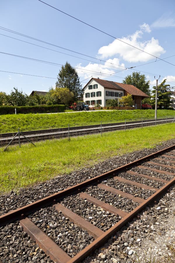Rural Railroad stock photo. Image of track, railroad - 21587506