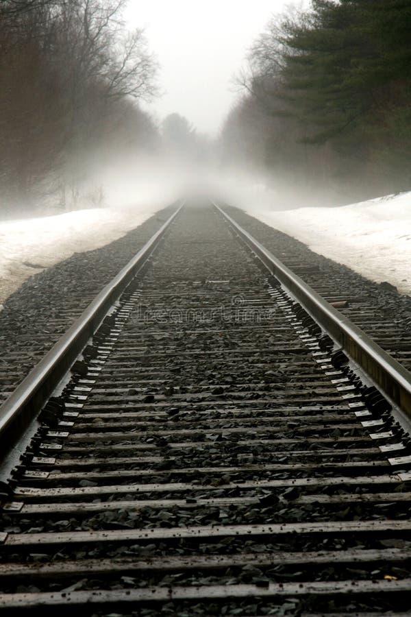 Railroad tracks stock image. Image of rocks, adventure - 8256345
