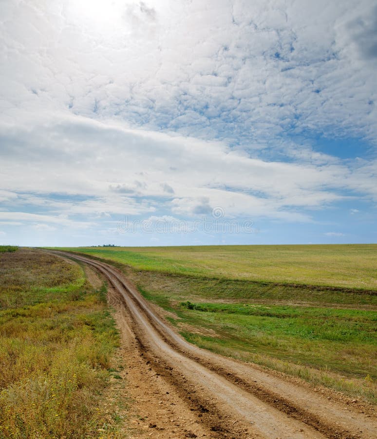 Rural road stock photo. Image of landscape, atmosphere - 21319568