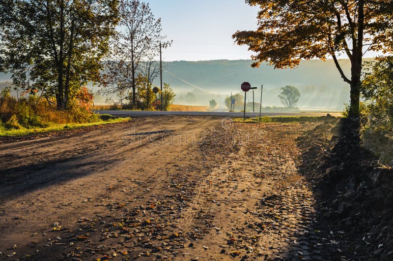 Rural Road stock photo. Image of rural, road, hills, horizontal - 24984974