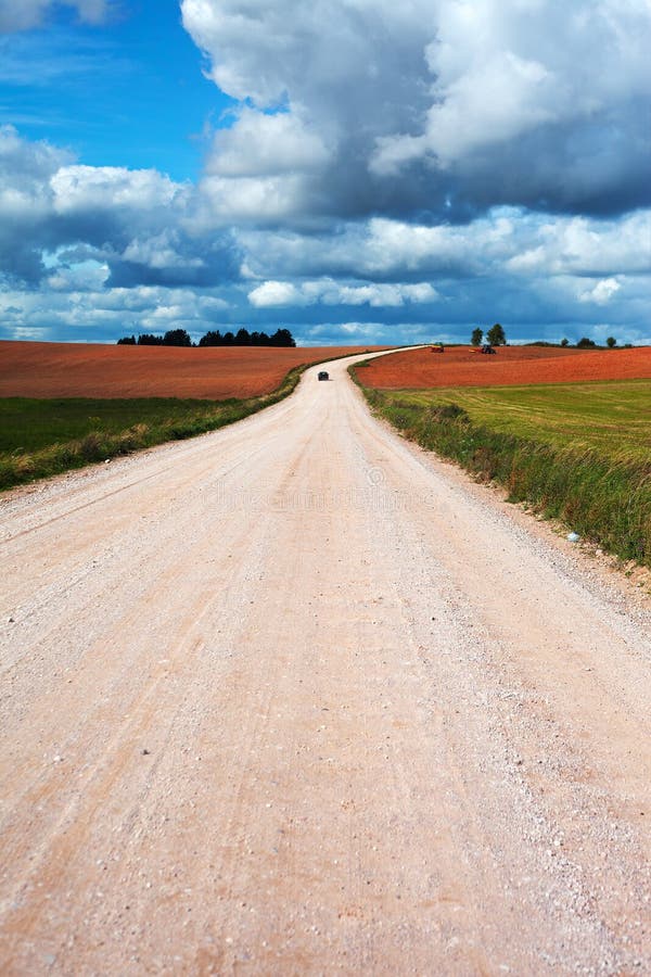 Rural road. stock photo. Image of route, countryside - 26512146