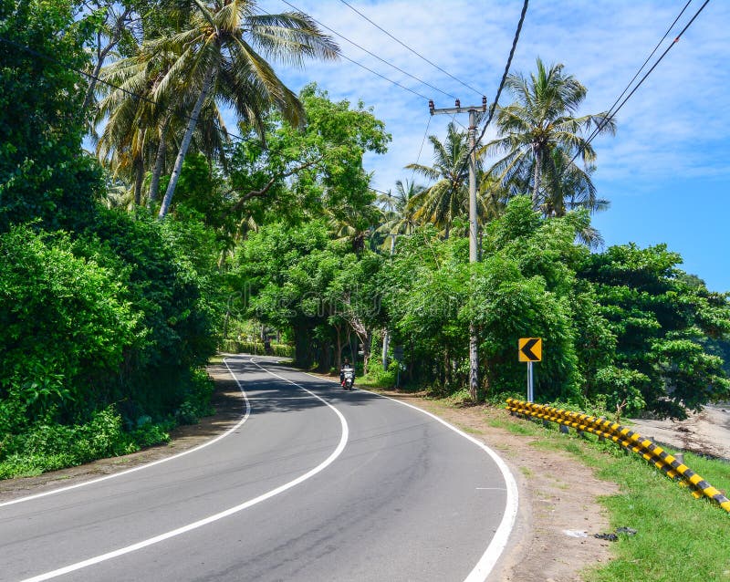 Rural Road in Bali, Indonesia Editorial Stock Image - Image of road ...