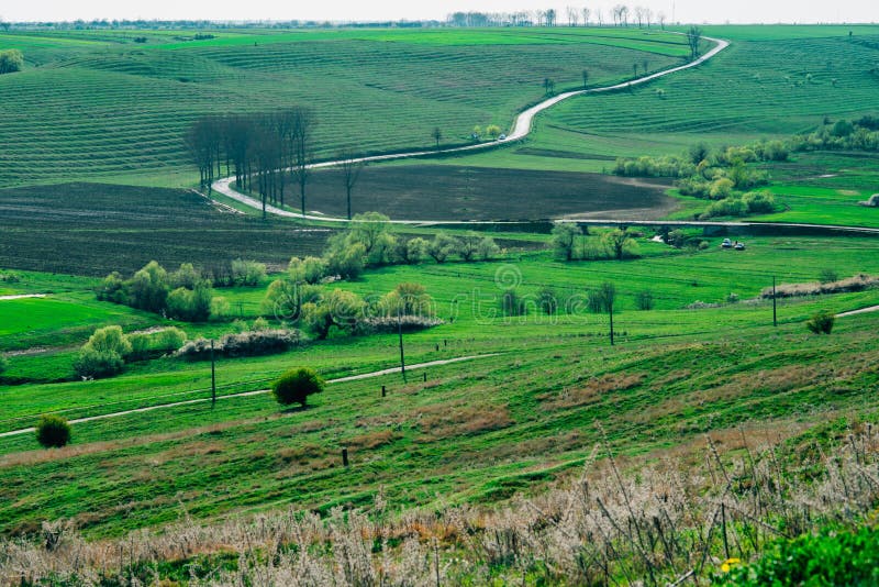 Road in countryside stock photo. Image of blue, landscape - 490776