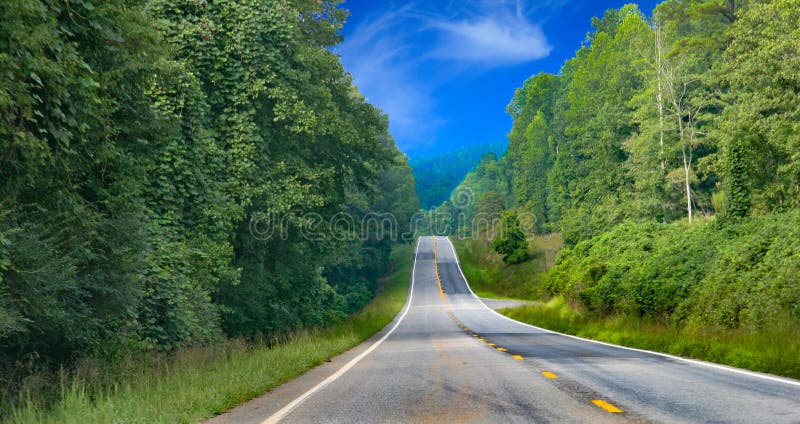 Road into Distance stock image. Image of distance, cloud - 122813071