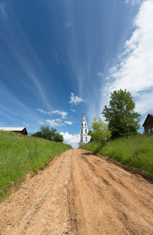 Rural road stock image. Image of europe, horizon, building - 35805643