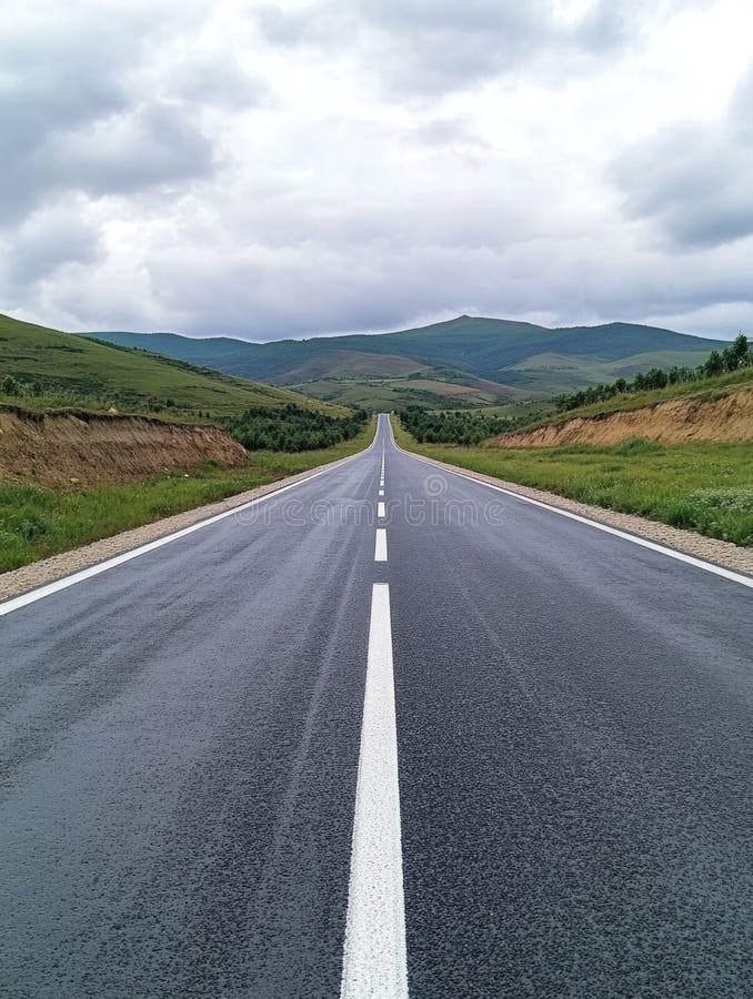 Rural Road in Mountains stock photo. Image of highway - 386338578