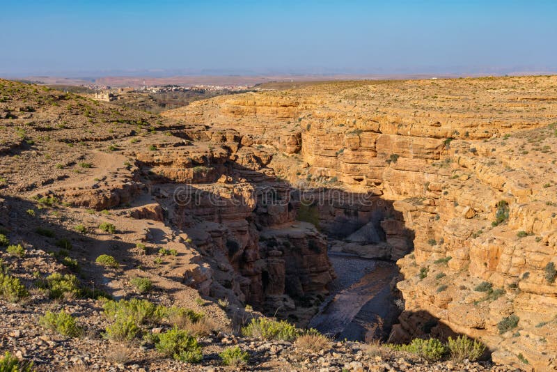 Valley in Midelt Morocco stock image. Image of nature - 154435171