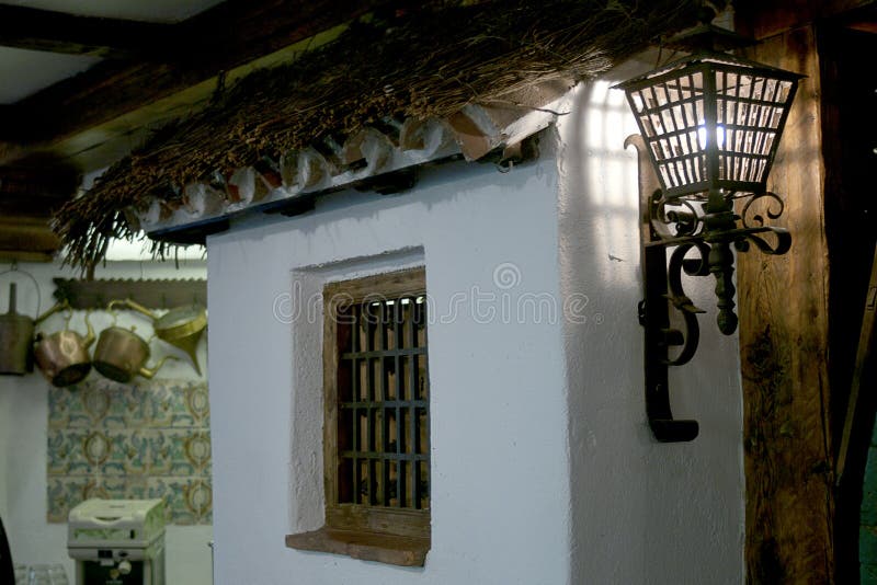 Rural Spanish Farm Building Stock Photo - Image of sunset, unique: 25839226