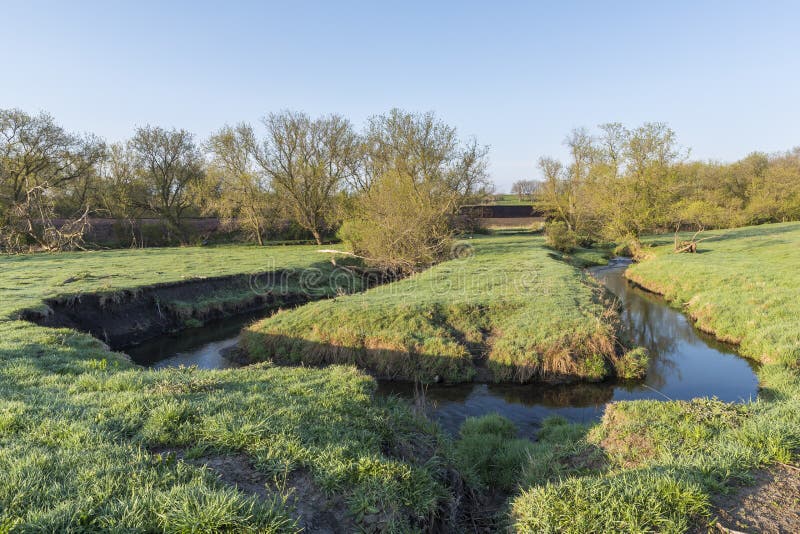 Rural Spring Creek Scenic stock photo. Image of spring - 70751622